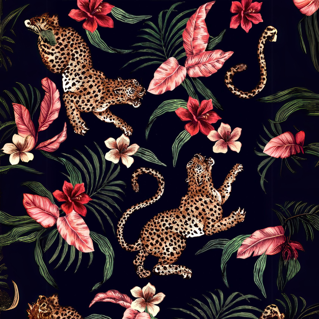 Leopard Luxe Wallpaper – Genie Art