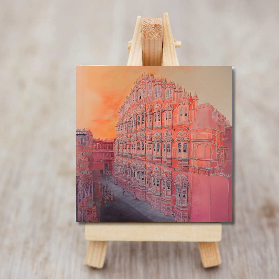 Hawa Mahal [Jaipur] Canvas Frames – Genie Art