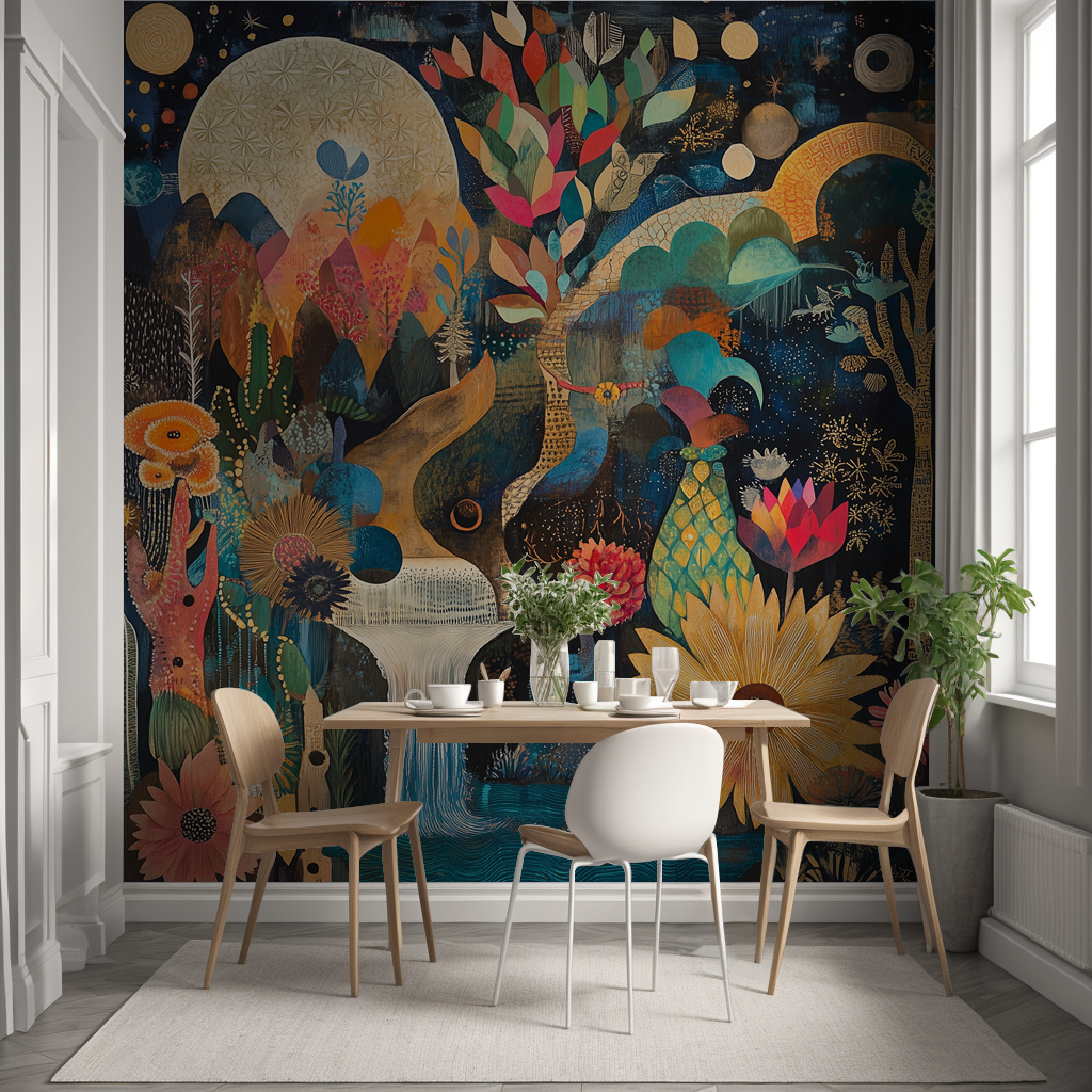 Indian Dreamscape Wallpaper – Genie Art