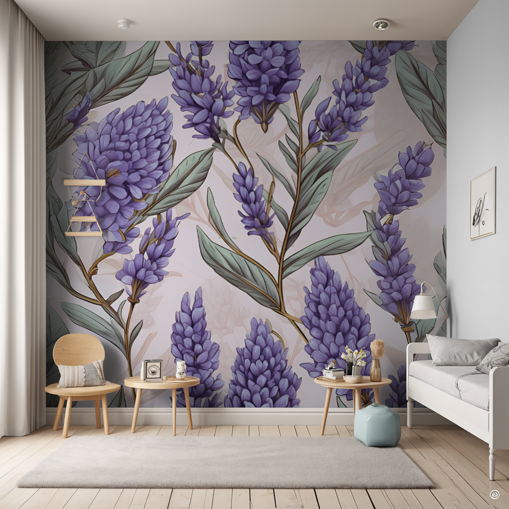 Lavender Haze Wallpaper – Genie Art