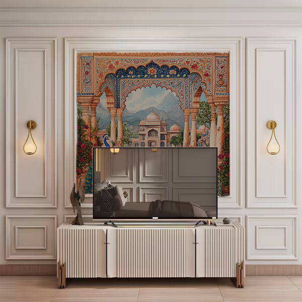 Mayur Bagh Wallpaper – Genie Art