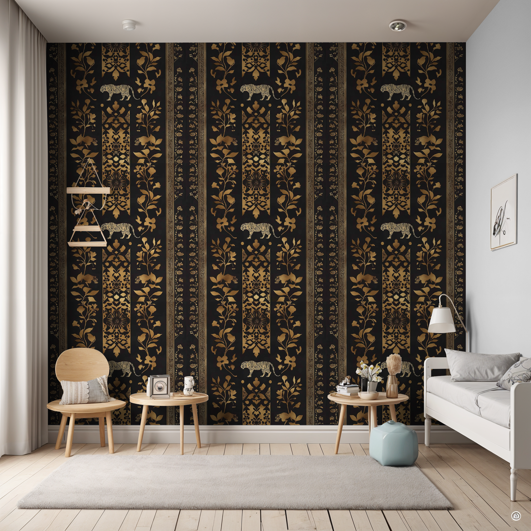 Royal Tigers Wallpaper – Genie Art