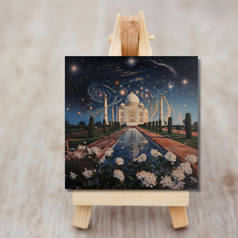 Surrealistic Taj Mahal Canvas Frames – Genie Art