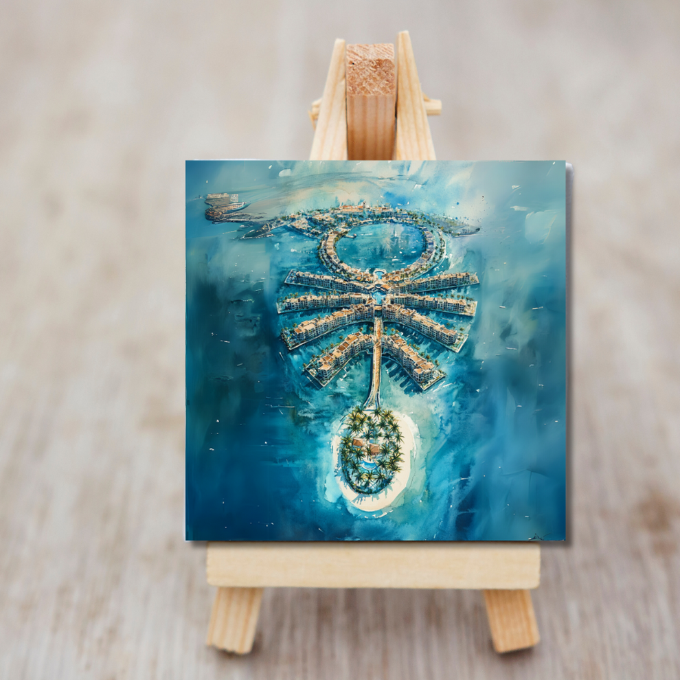 The Palm Islands Serenity Canvas Frames – Genie Art