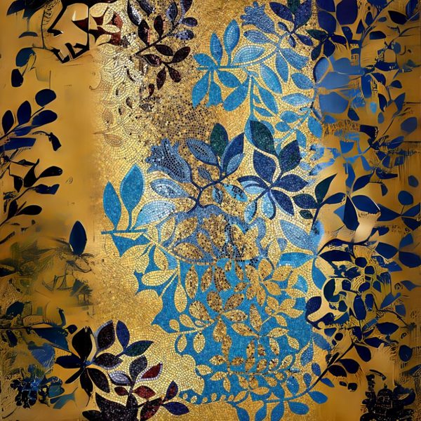 Golden Tapestry Wallpaper – Genie Art