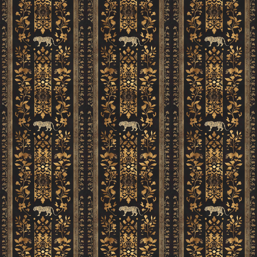 Royal Tigers Wallpaper – Genie Art